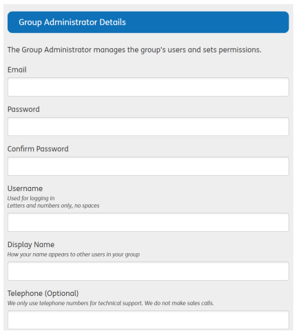 Widgit Online: How to set up a group user account – Widgit Software